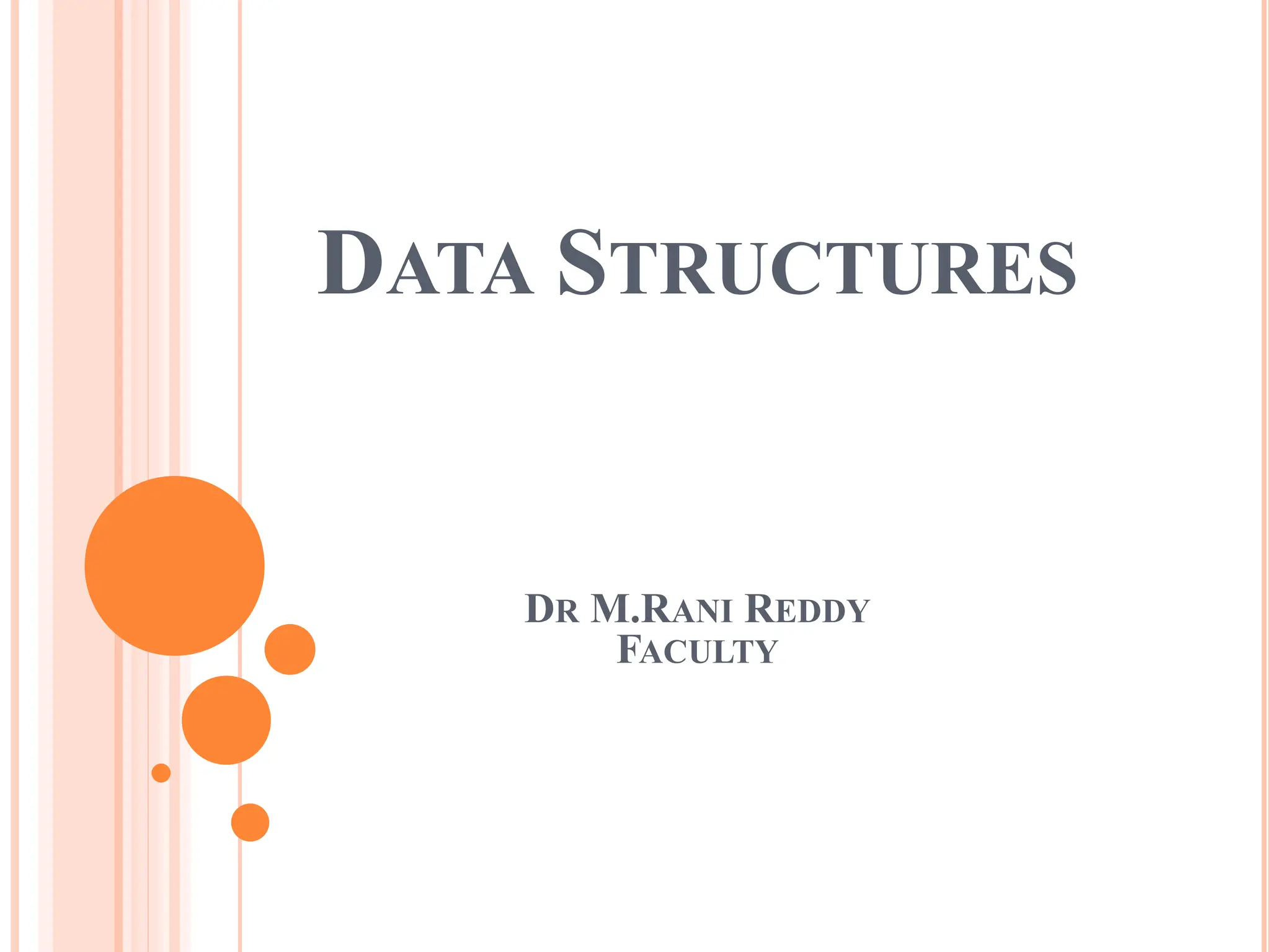 Data Structures Module I And Iipptx Programming Languages Computing