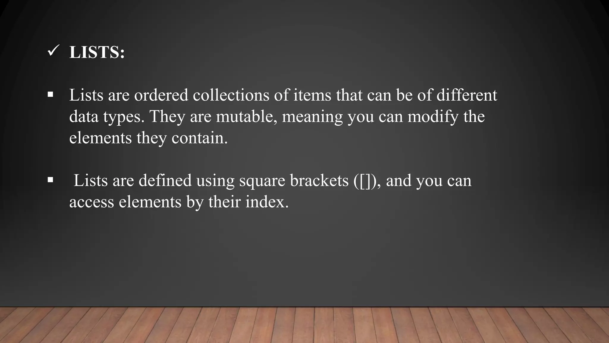 Data structures in python | PDF