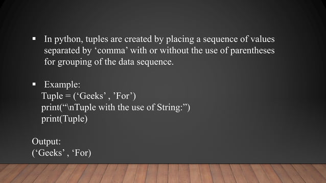 Data structures in python | PDF | Programming Languages | Computing