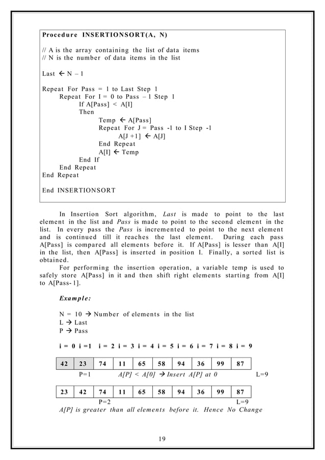 Data Structures Notes | PDF