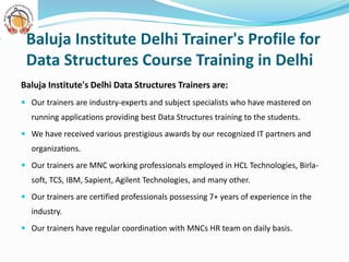 PROGRAMMING COURSE DATA STRUCTURES | PPT