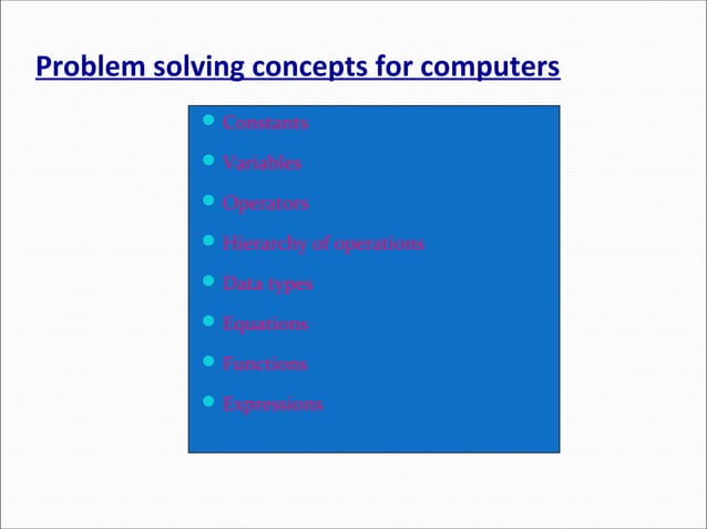 Data Structures And Problem Solving Unit 1 Ppt Ppt