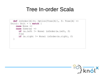 Data structures in scala | ODP