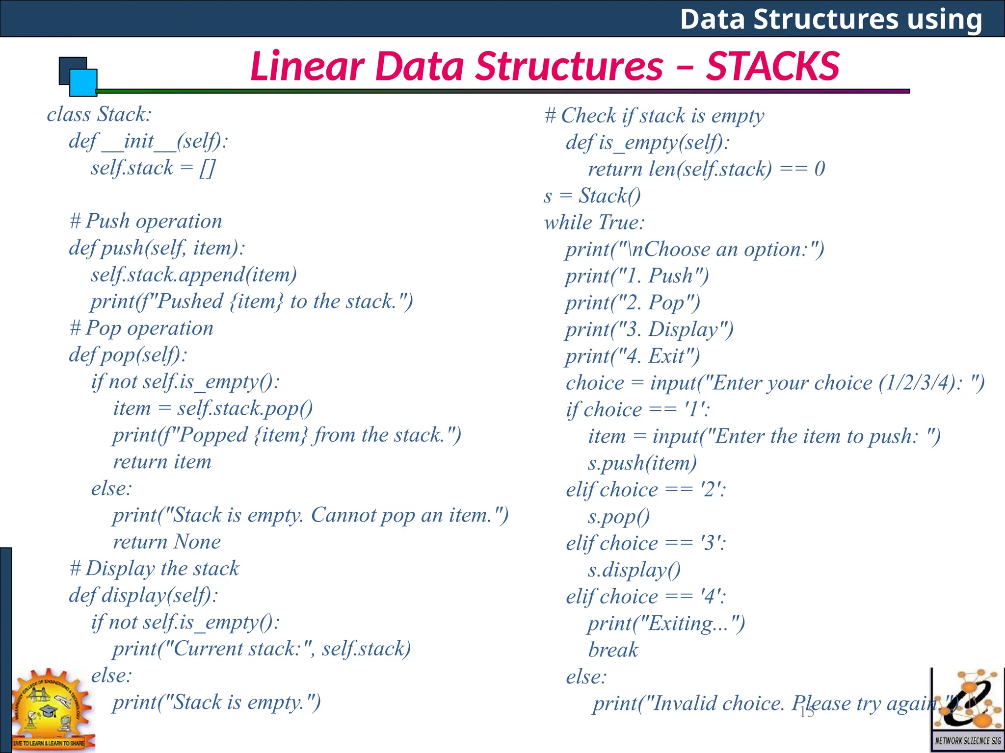 DATA STRUCTURES Unit III.pptxctxt8xtxt8xtct8xtdtict | PPT