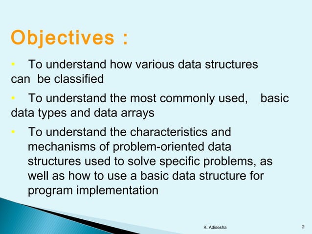 Data structures using c | PPT | Programming Languages | Computing