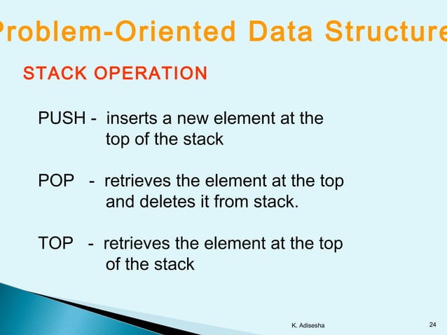 Data structures using c | PPT | Programming Languages | Computing