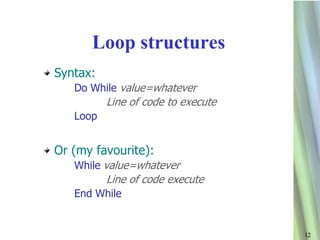 Data structures vb | PPT