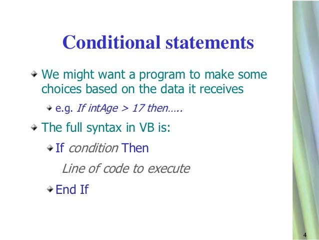 Data structures vb