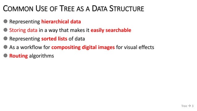 Data structure tree - intermediate | PPTX
