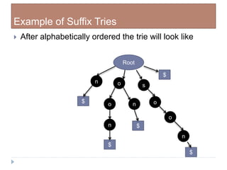 Data structure tries | PPTX