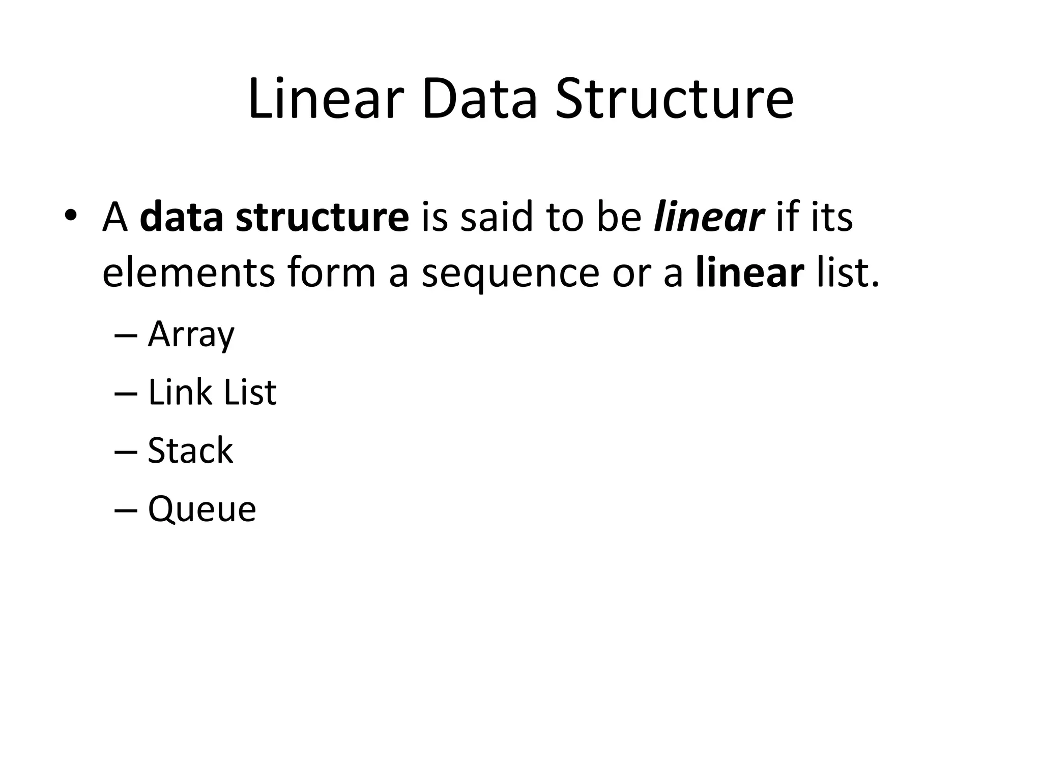 Data structure unitfirst part1 | PPT