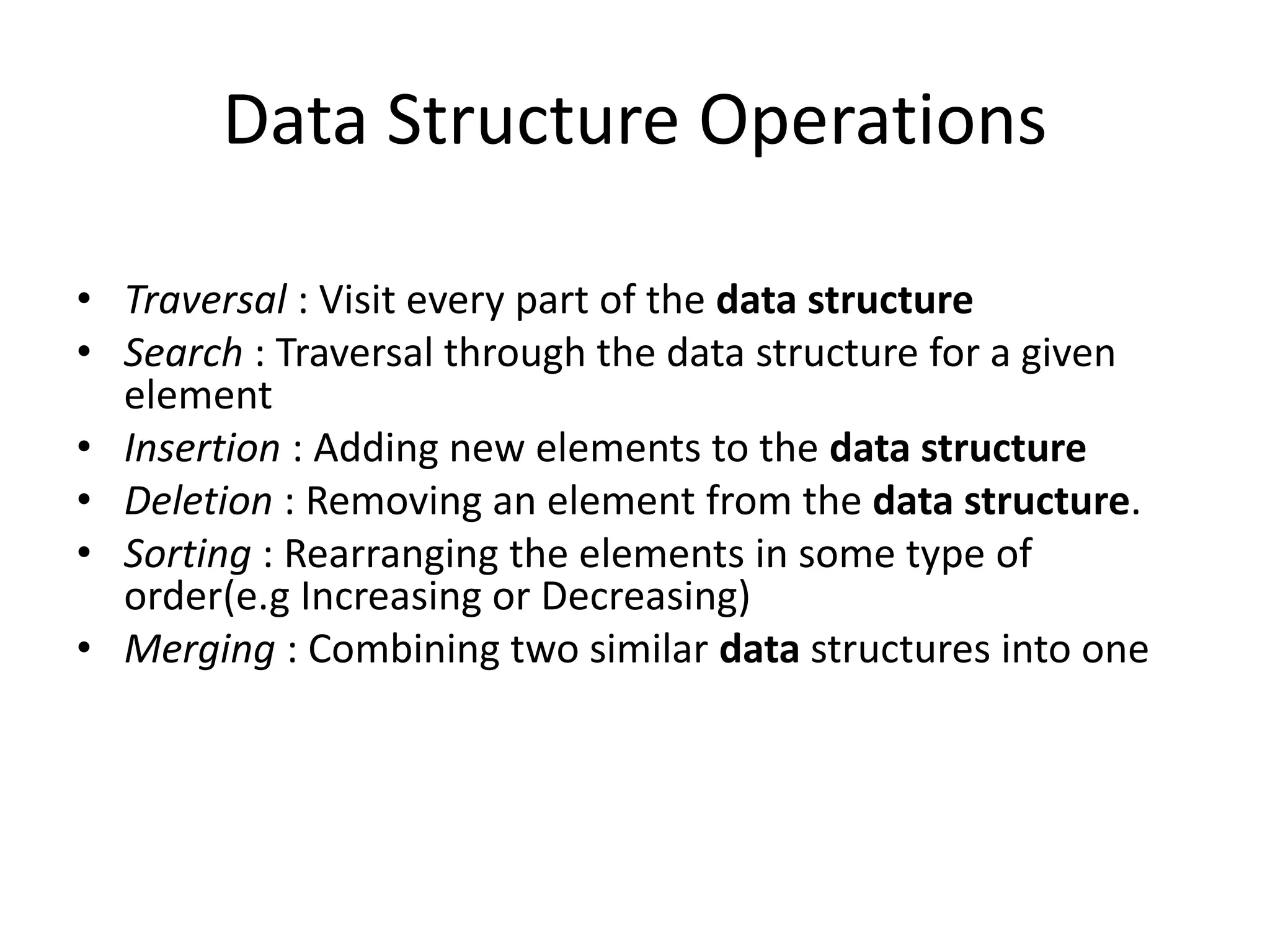 Data structure unitfirst part1 | PPT