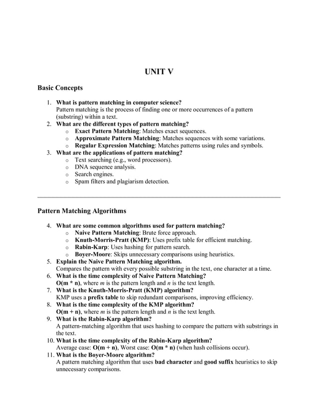 Data Structure viva questions for lab exam | PDF