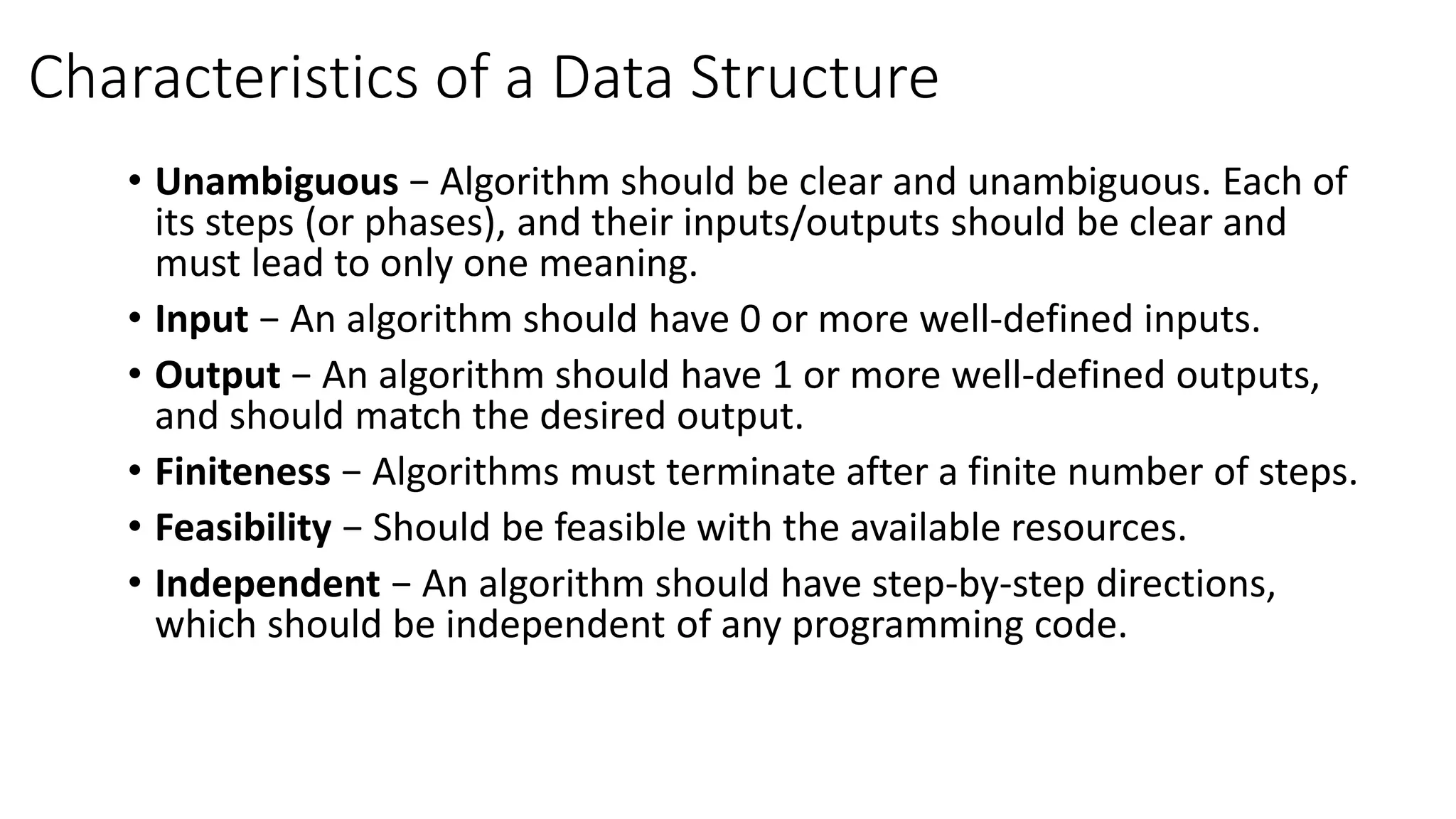 Data strucutre basic introduction | PPTX