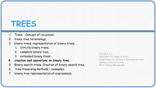 DATA STUCTURES-TREES.pptx | Programming Languages | Computing