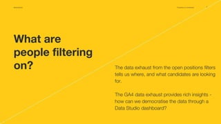 Data Studio Dynamic Filtering Pptx