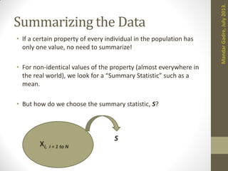 Data summary metrics | PPT