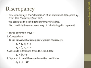 Data summary metrics | PPT