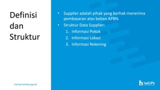 Data supplier | PPTX