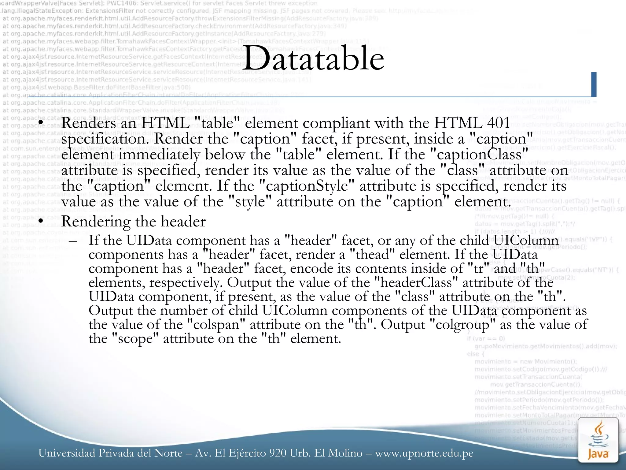 Datatable Y Column | PPT