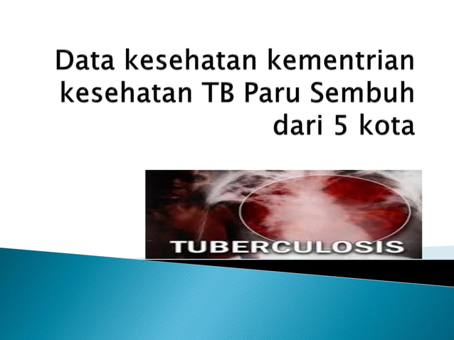 Tb paru sembuh dari 5 kota di Jawa barat | PPT
