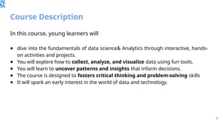 Data Analysis for Kids and Teenagers (practical) part 1 | PPTX