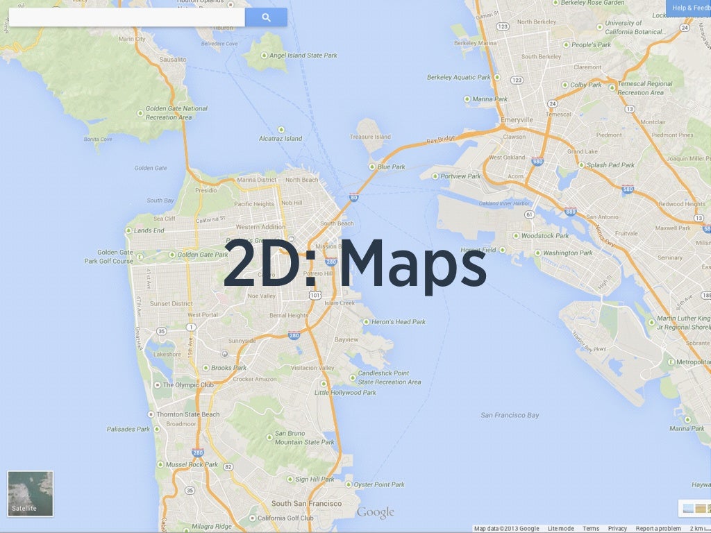 2D: Maps