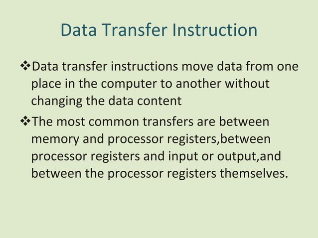Data Transfer And Manipulation Ppt