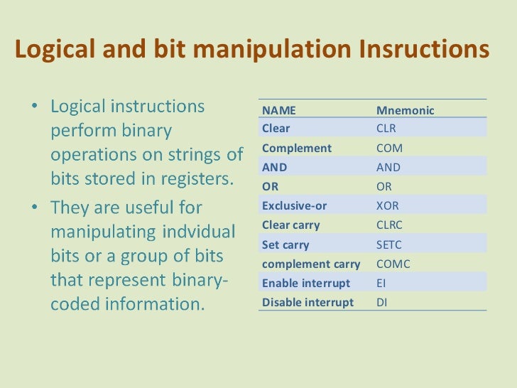 Data Transfer And Manipulation