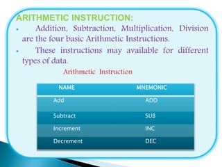 Data transfer and manipulation | PPTX