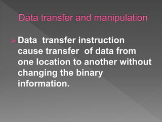 Data transfer and manipulation | PPTX