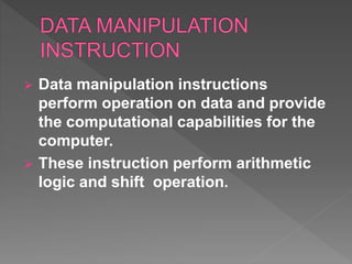 Data transfer and manipulation | PPTX