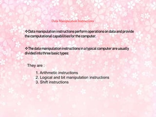 Data_Transfer&Manupulation Instructions.pptx | Free Download