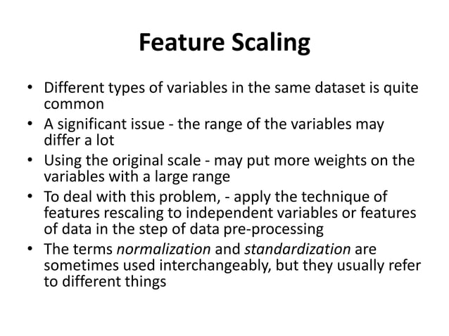 Data Transformation Standardization And Normalization Ppm Pptx