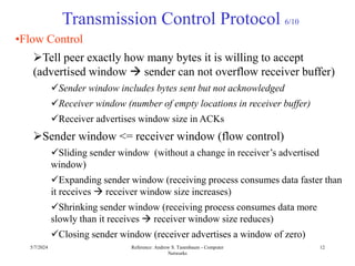 Data Transmission flow using TCP protocol | PPT