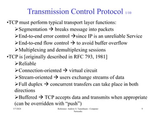 Data Transmission flow using TCP protocol | PPT
