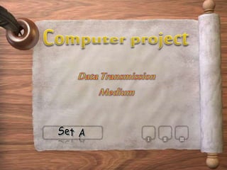 Data transmission medium | PPTX