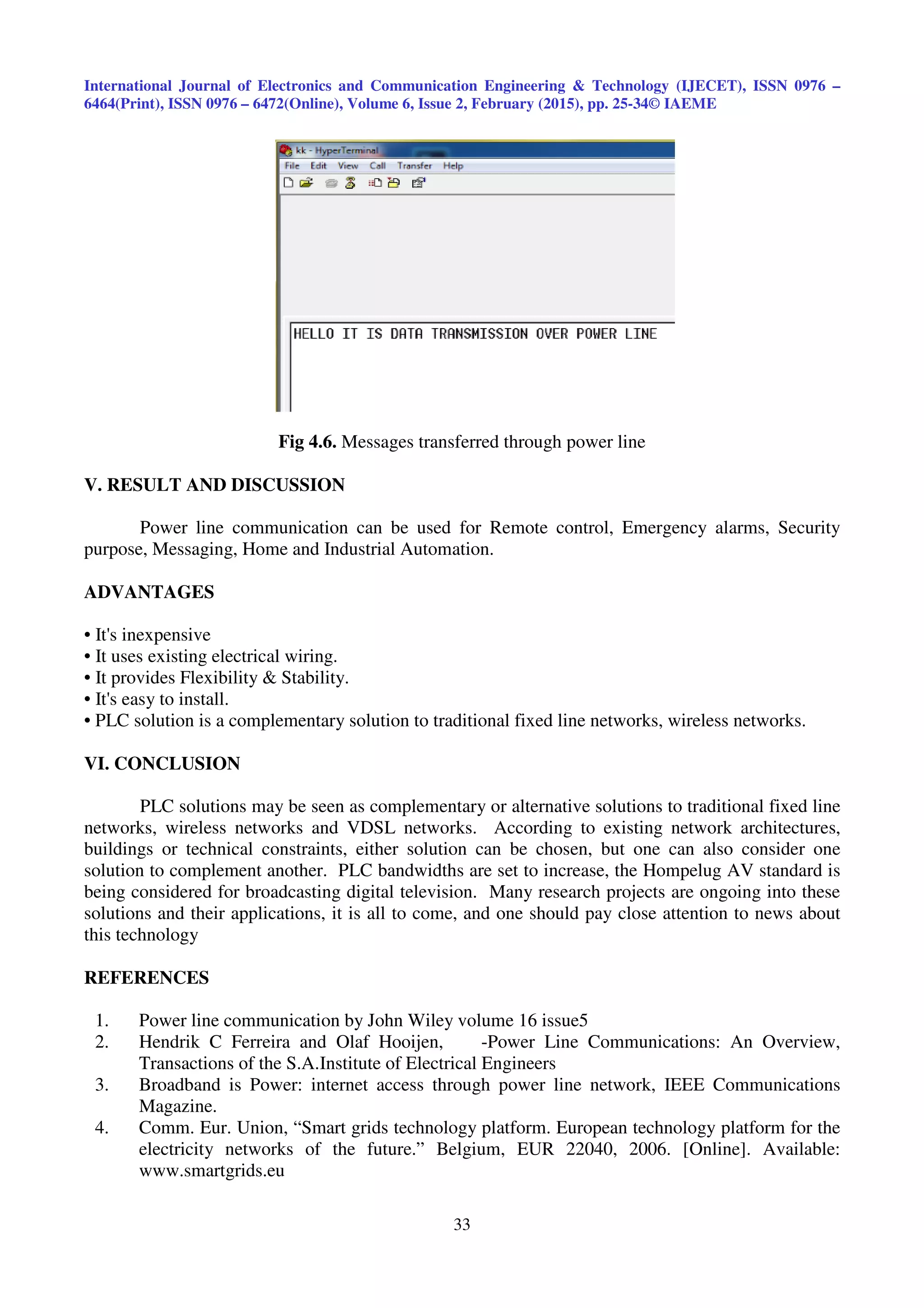 Data transmission through power line | PDF | Gas and Electric | Home Utilities