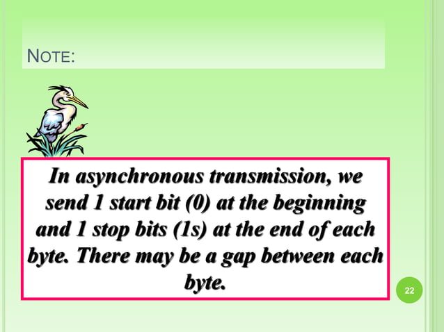 DATA TRANSMISSION, Synchronous & Asynchronous Data Transfer | PPTX | Computer Networking | Computing