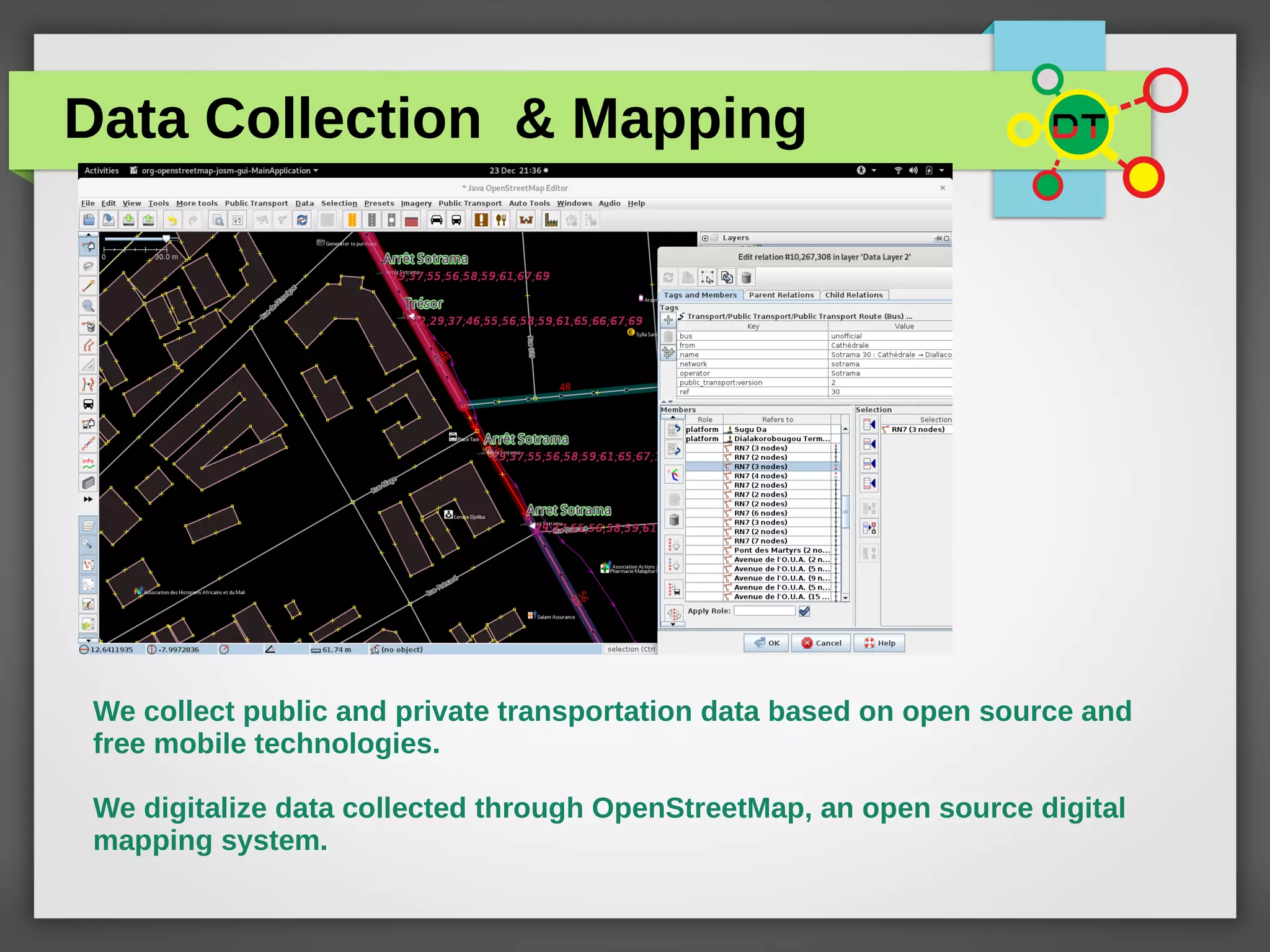 Data transport : We Improve African Mobility Through Data | PDF