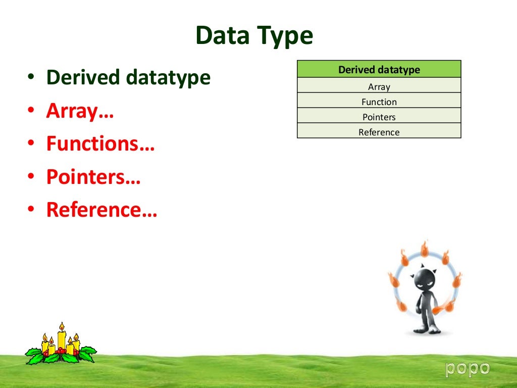 Data type