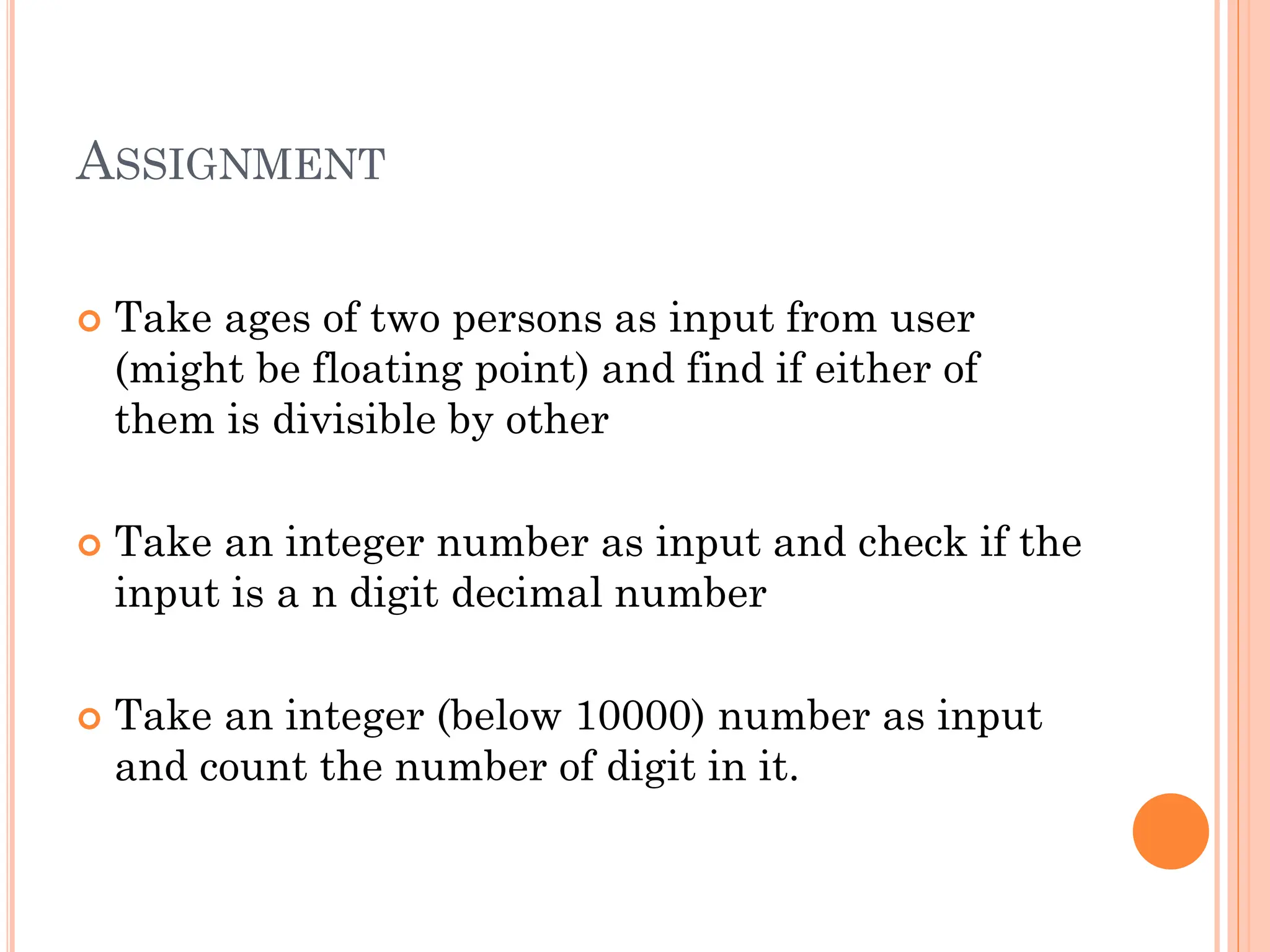 Control Flow Statements and Datatypes in C | PPT