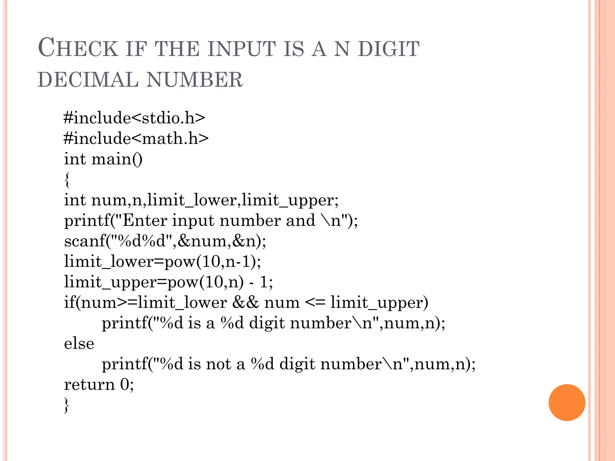 Control Flow Statements and Datatypes in C | PPT