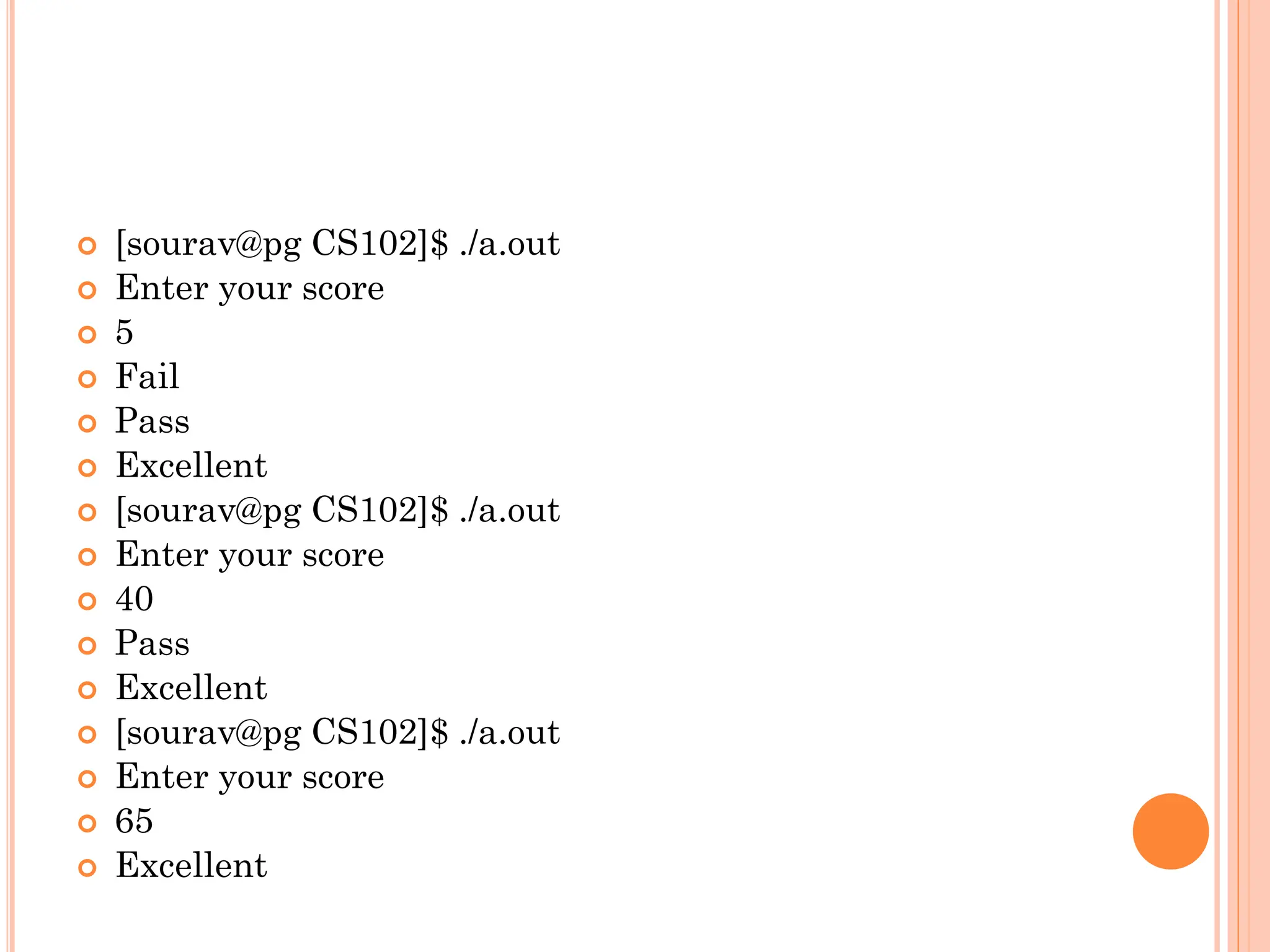 Control Flow Statements and Datatypes in C | PPT