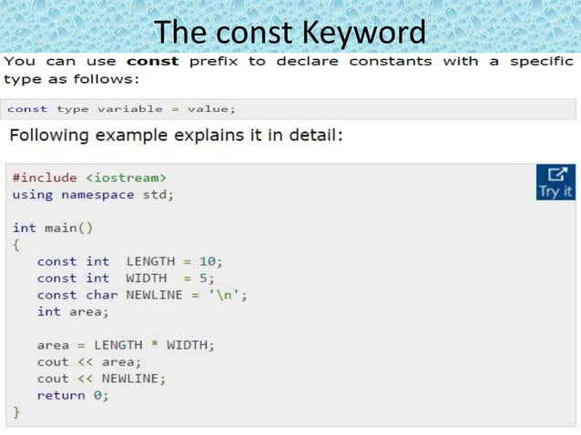 Datatype in c++ unit 3 -topic 2 | PPT