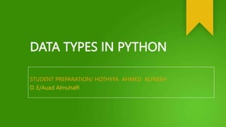 Data Type In Python.pptx