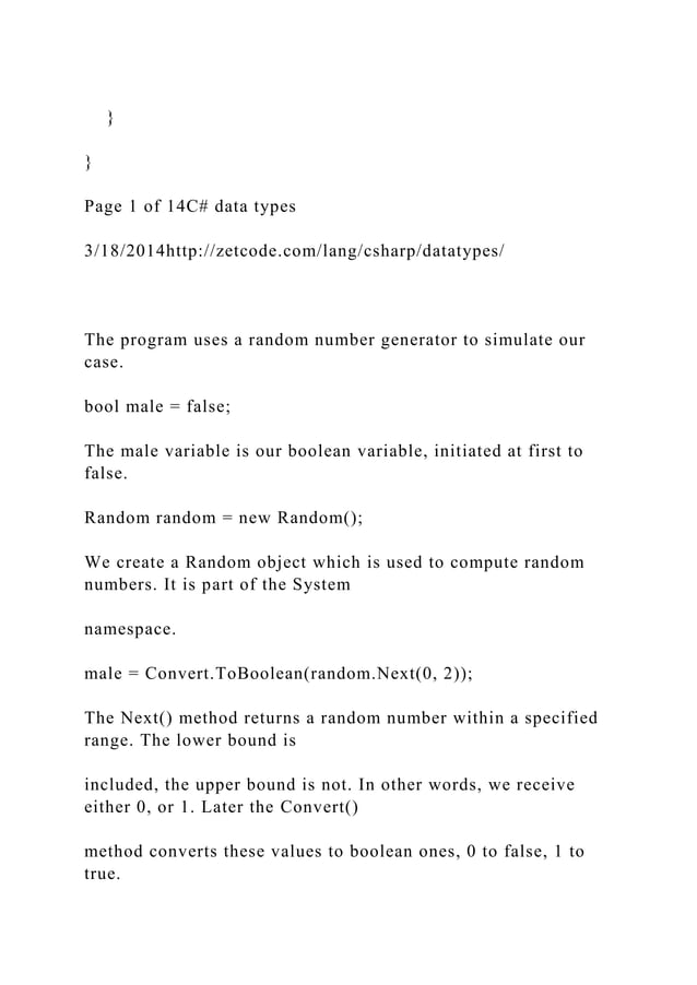 Data Type is a basic classification which identifies.docx