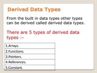Data types | PPTX