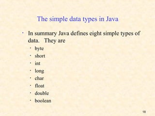 Data types | PPT
