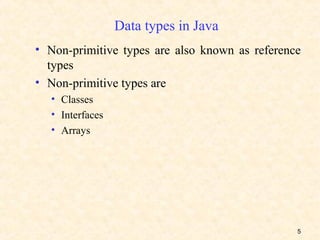 Data types | PPT
